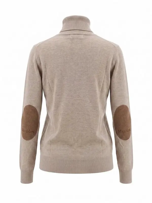 Max Mara Wool Turtleneck Sweater - Multicolor
