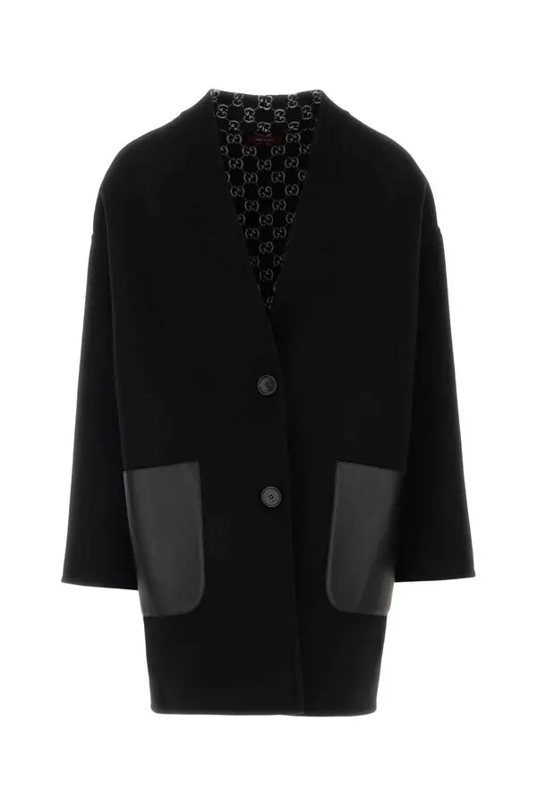 Gucci Wool Blend Reversible Coat