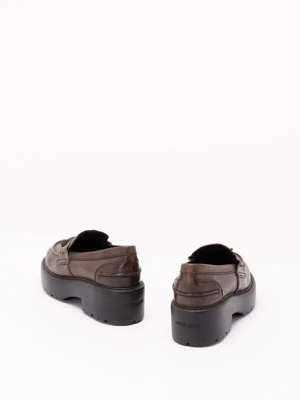 Miu Miu Leather Loafers - Multicolor