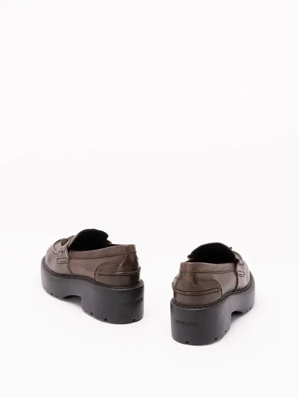 Miu Miu Buffalo Leather Loafers - Multicolor