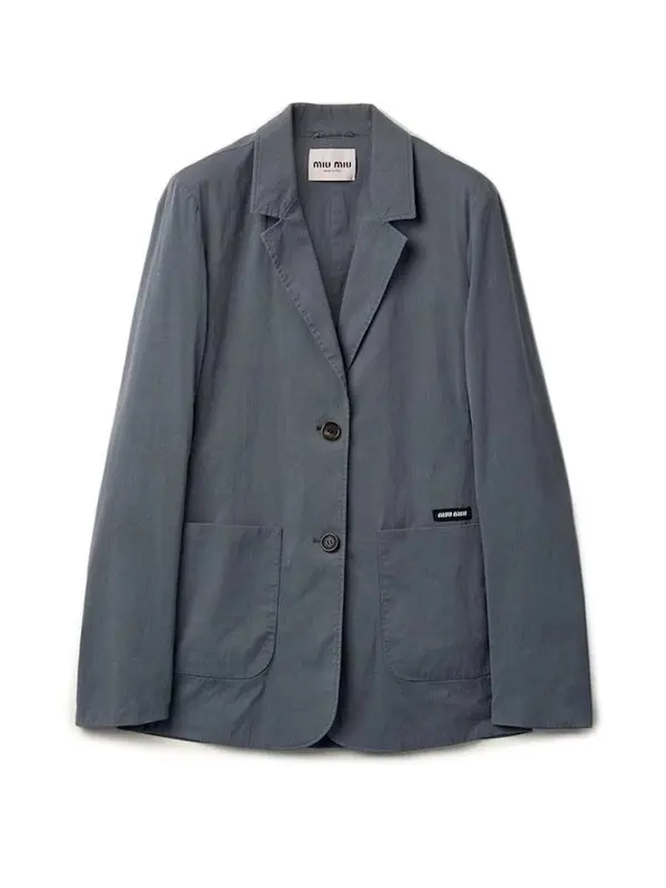 Miu Miu Cotton Blazer - Multicolor