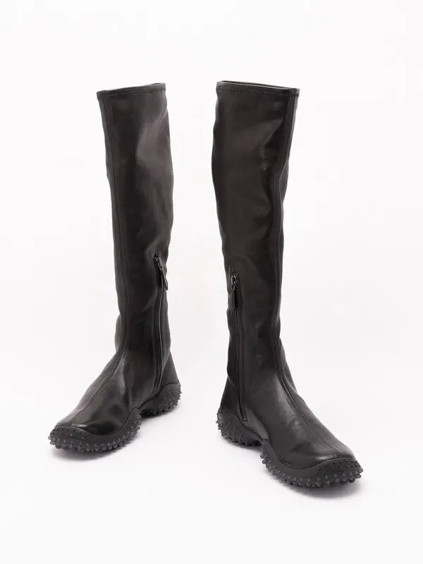 Miu Miu Stretch Leather Boots - Multicolor