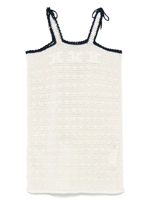 Celine Crochet Short Dress