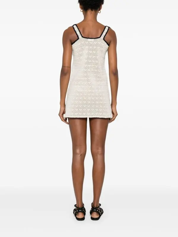 Celine Crochet Short Dress