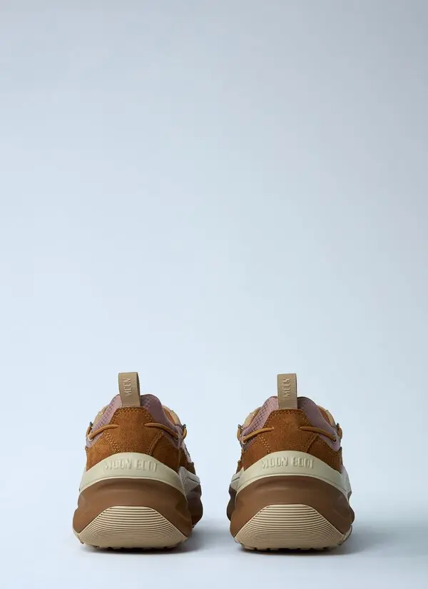 Moon Boot Low-top Lace-up Sneakers - Multicolor