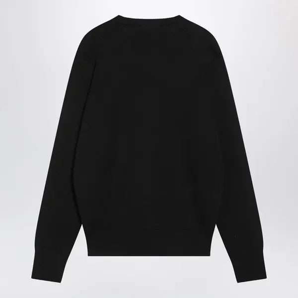 AMI Paris De Coeur Wool Cardigan