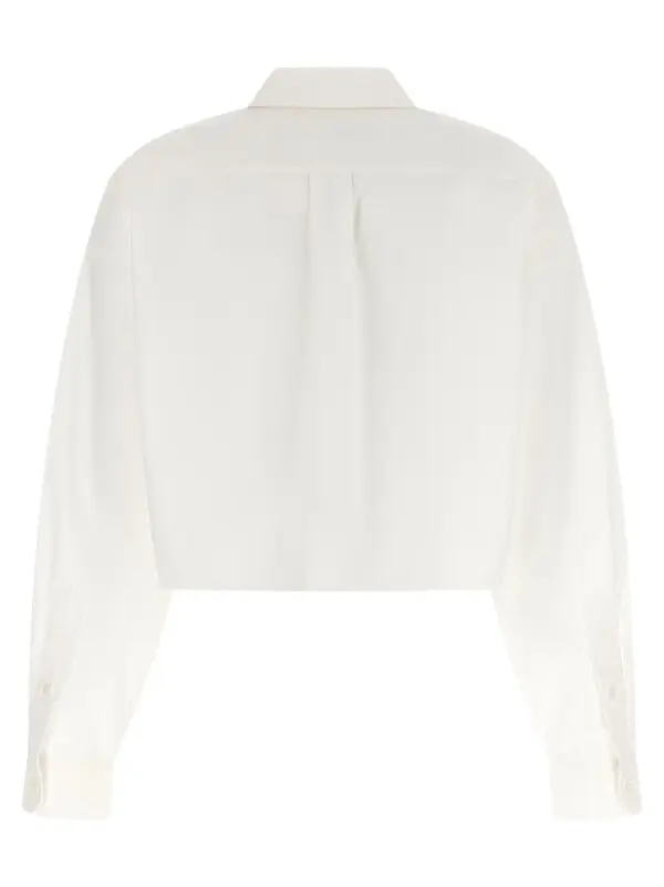 Alexander Wang Cropped Cotton Shirt