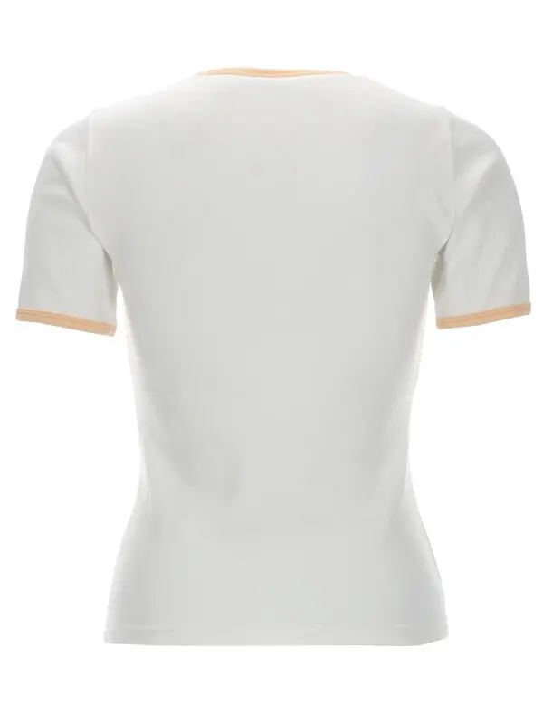 COURREGES Logo T-shirt - White