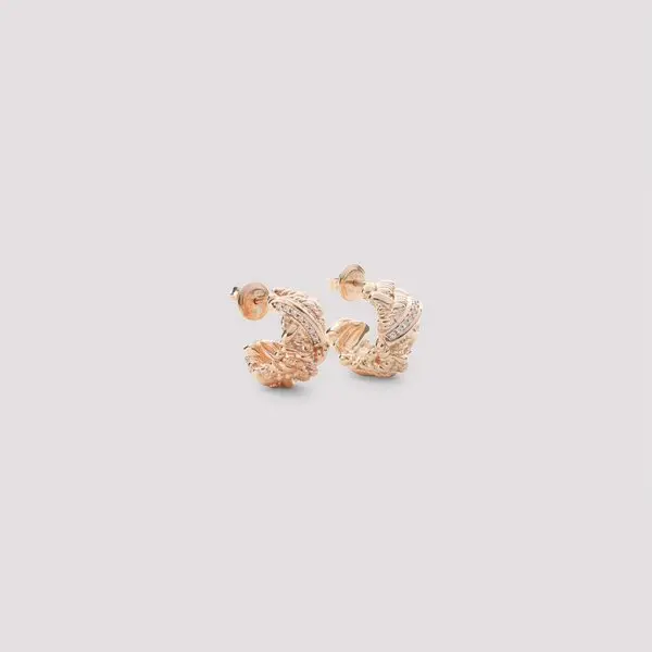 Bottega Veneta Brass Earrings