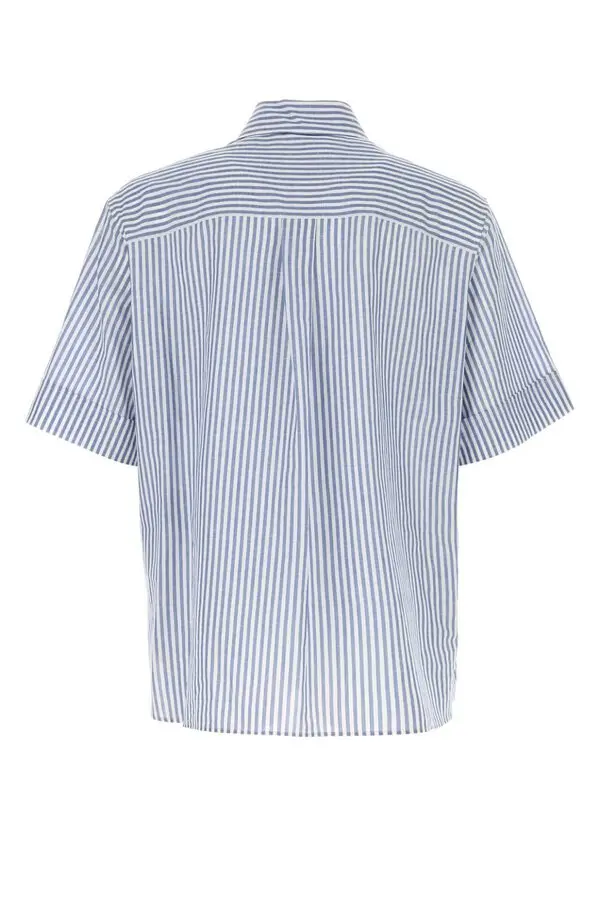 Valentino Garavani Embroidered Cotton Blend Shirt