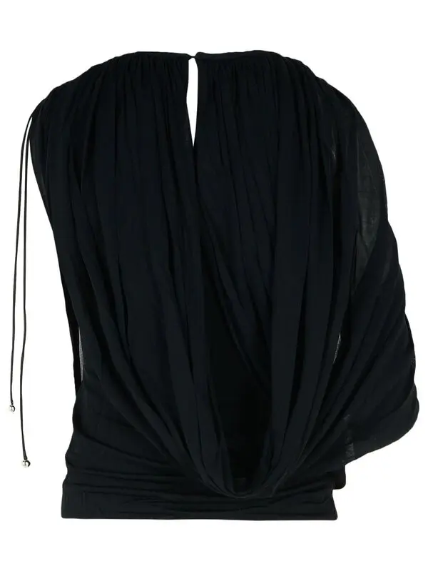 LANVIN Draped' Viscose Blend Top