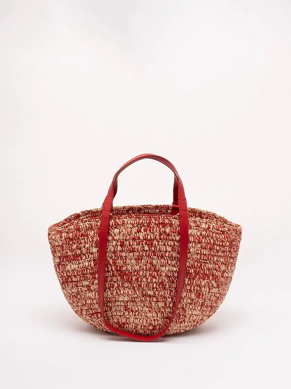 Loewe Paula`s Ibiza `eclipse` Medium Basket Bag