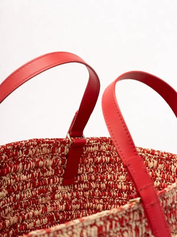 Loewe Paula`s Ibiza `eclipse` Medium Basket Bag