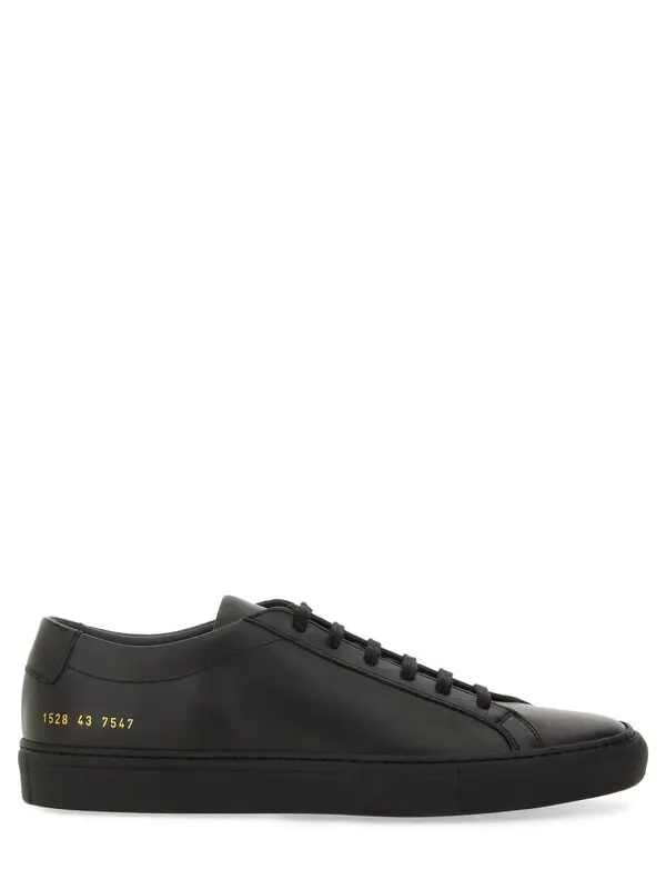 COMMON PROJECTS Achilles Original Low Top Sneakers - Black
