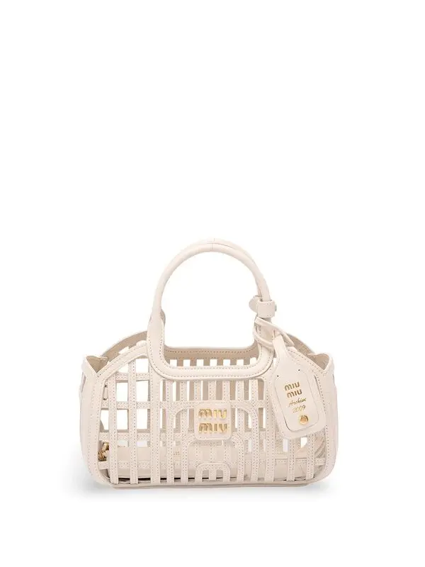Miu Miu Leather Basket - Multicolor