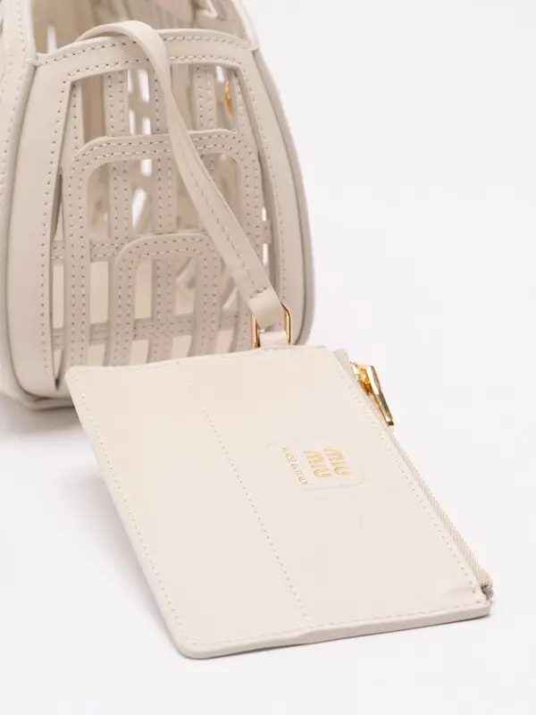 Miu Miu Leather Basket