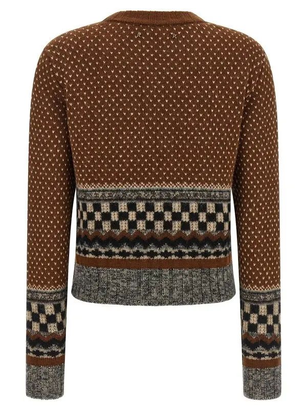 GOLDEN GOOSE Journey Jacquard Sweater