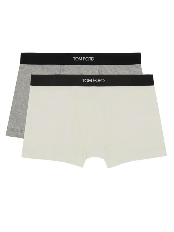 TOM FORD Bi-pack Boxer - White