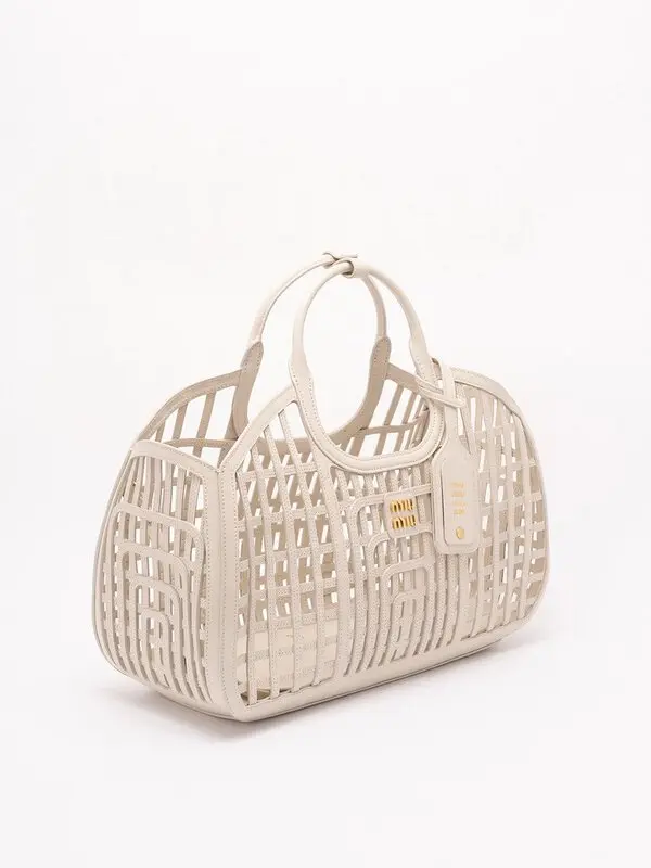 Miu Miu Leather Basket