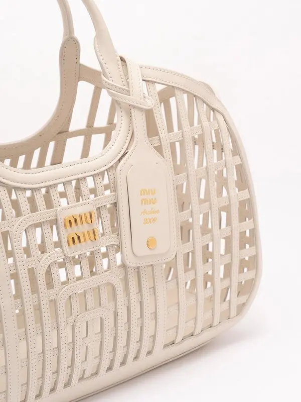Miu Miu Leather Basket