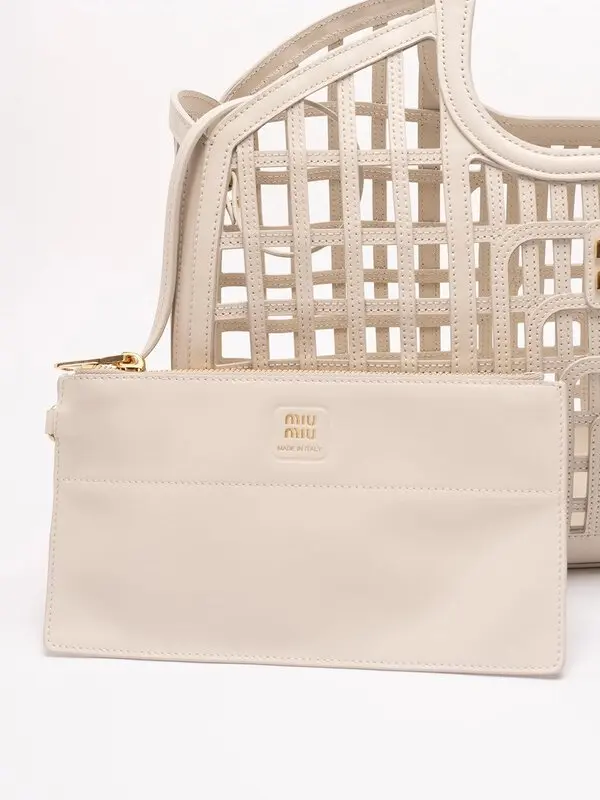 Miu Miu Leather Basket