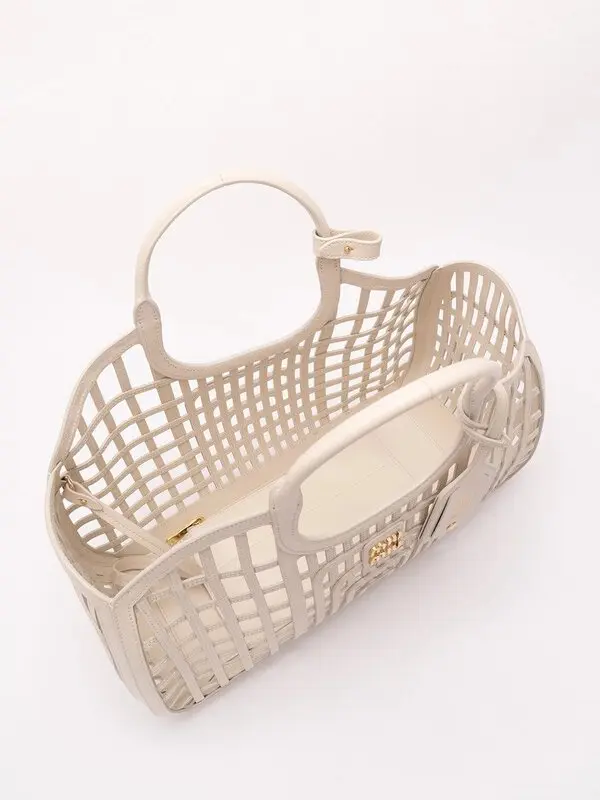 Miu Miu Leather Basket