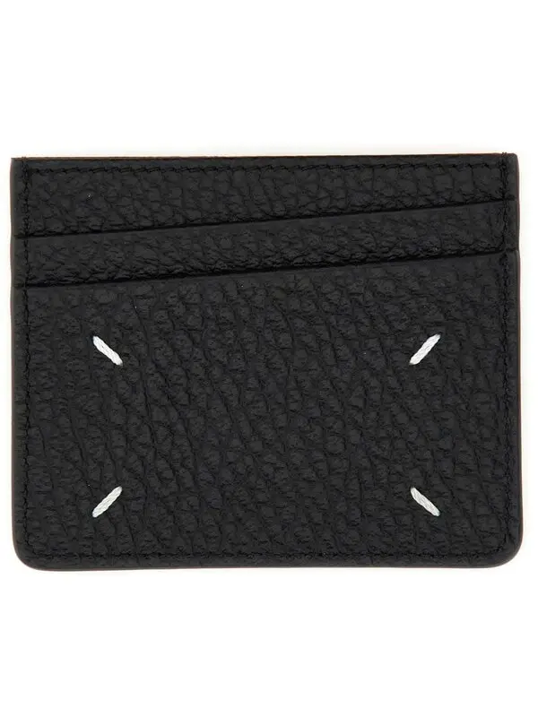 MAISON MARGIELA Portacarte Four Stitches - Black