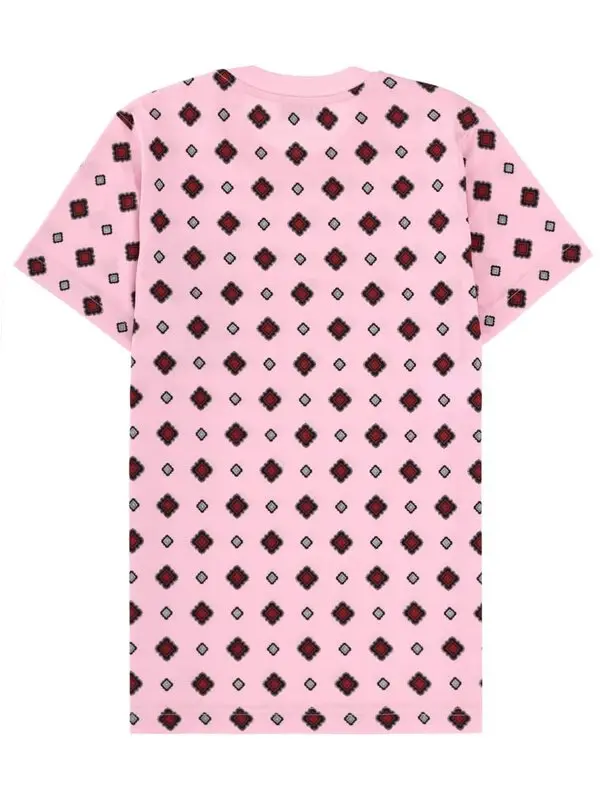 Moschino Cotton T-shirt With Print - Pink