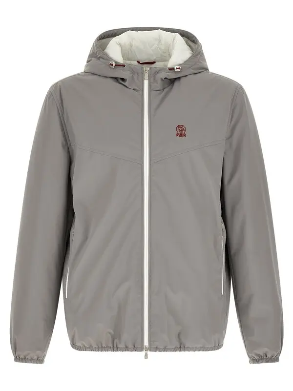 Brunello Cucinelli Windproof Jacket - Gray