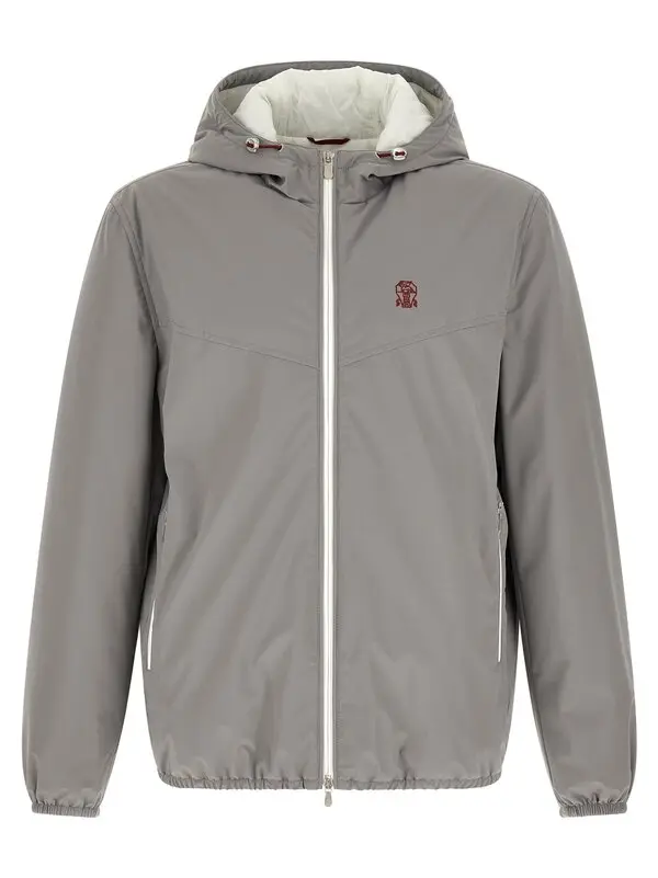 Brunello Cucinelli Windproof Jacket - Gray