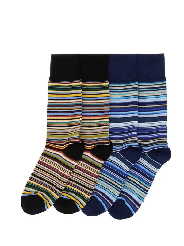 Paul Smith 2-pack Calzini Signature Stripe