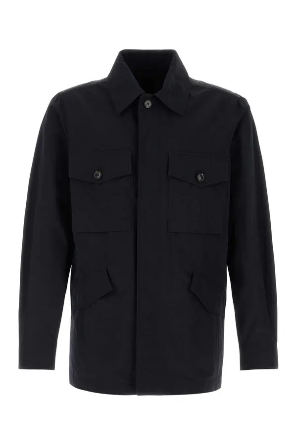 Burberry Midnight Nylon Jacket - Blue