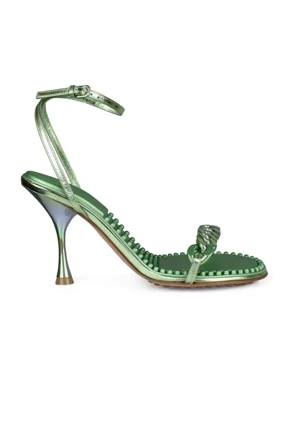 Bottega Veneta Dot Sandals - Green