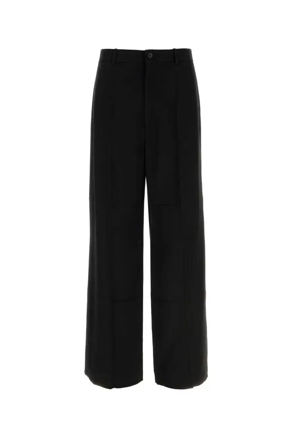 Balenciaga Twill Wide-leg Pant