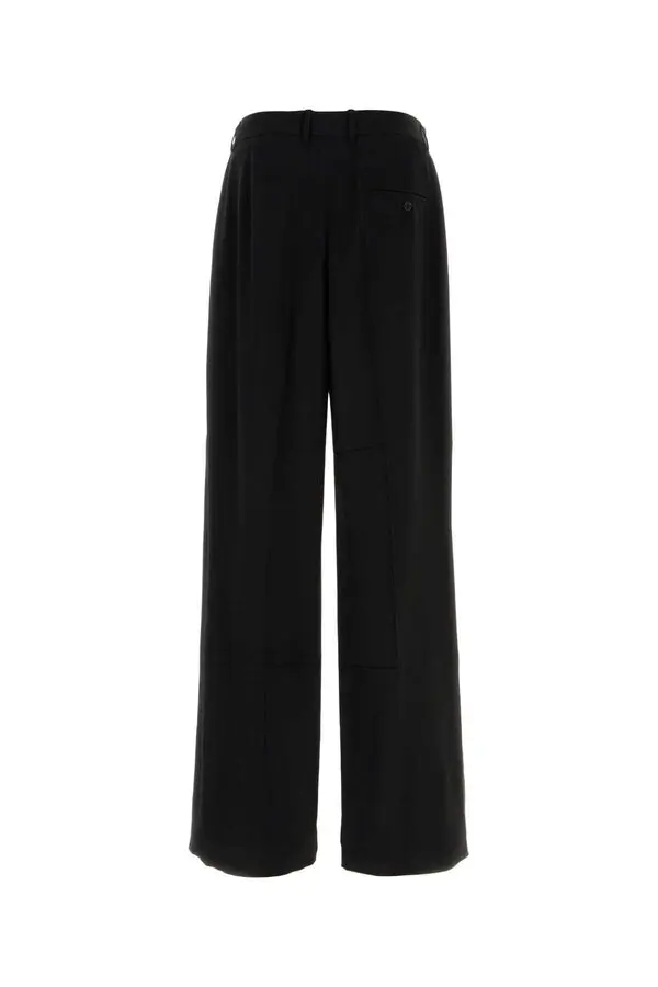 Balenciaga Twill Wide-leg Pant
