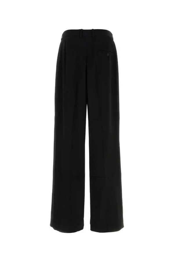 Balenciaga Twill Wide-leg Pants
