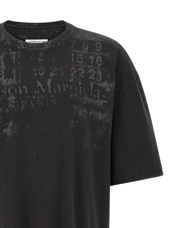 MAISON MARGIELA Numeric' T-shirt - Black
