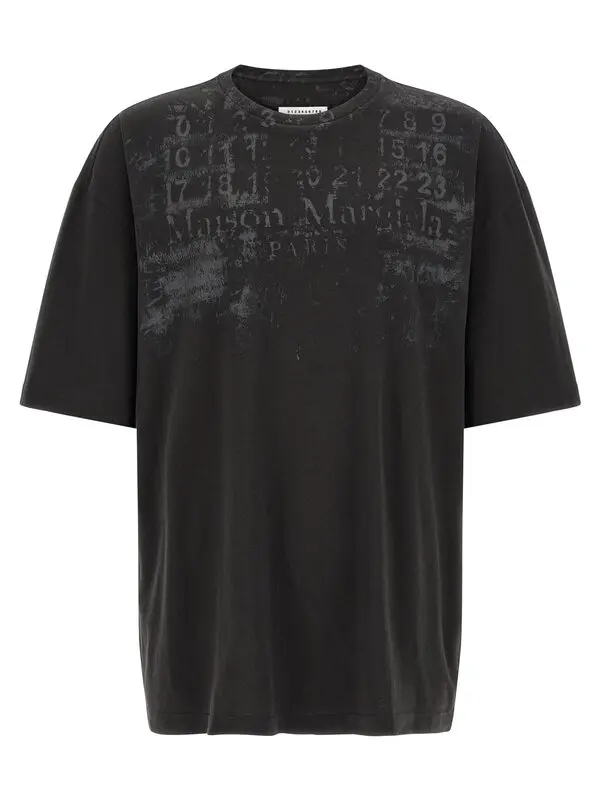 MAISON MARGIELA Numeric' T-shirt - Black