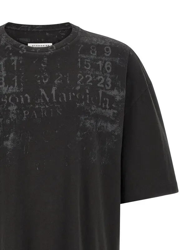 MAISON MARGIELA Numeric' T-shirt - Black