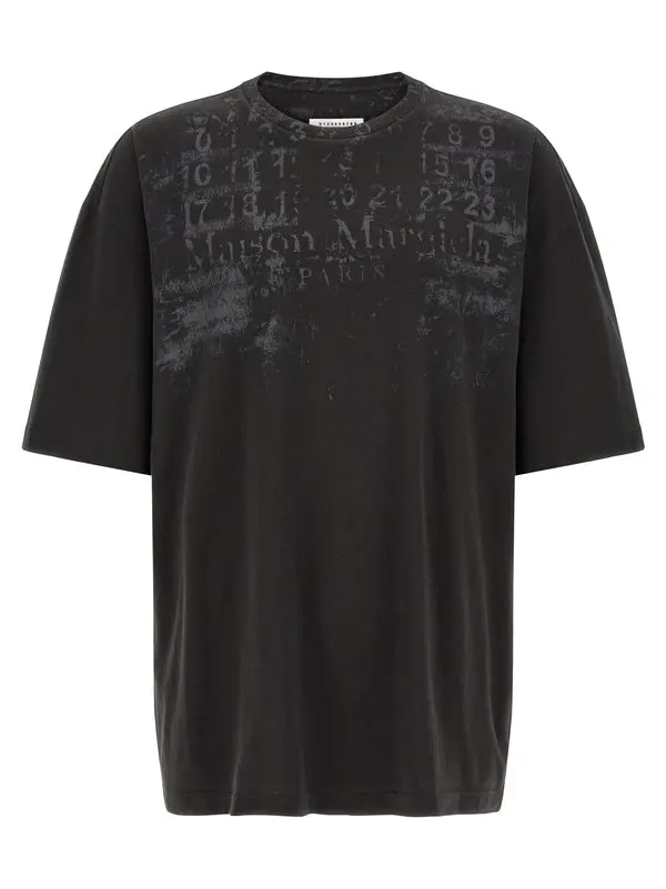 MAISON MARGIELA Numeric' T-shirt - Black
