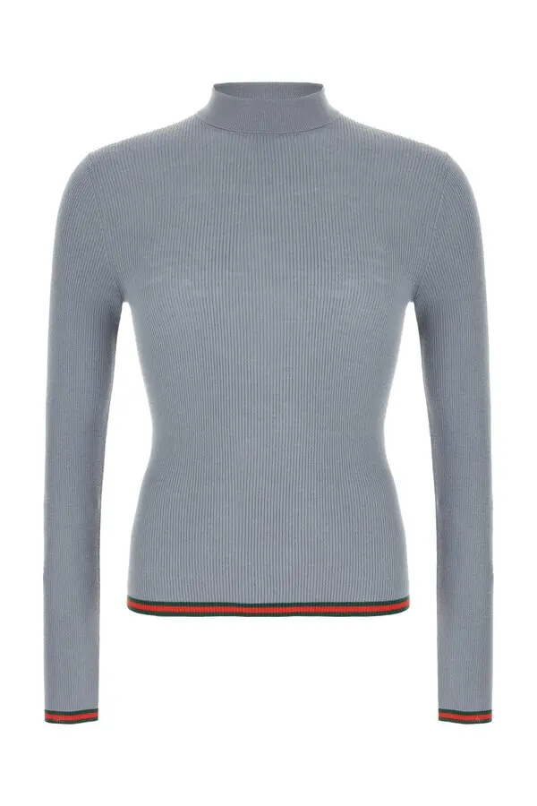 Gucci Ribbed Knit Sweater - Multicolor
