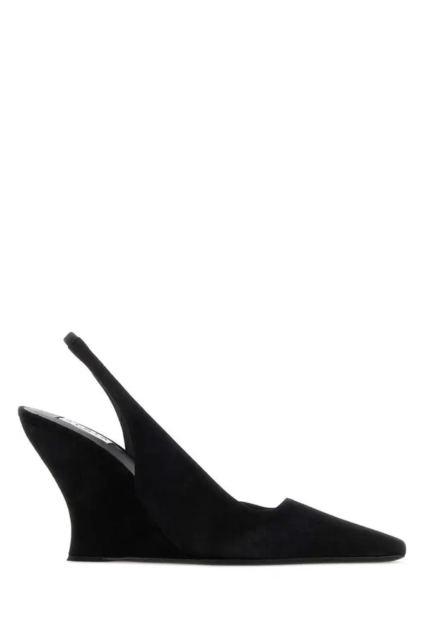 Alaïa Suede Wave Pumps - Black