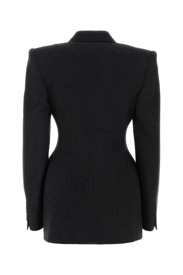 Balenciaga Charcoal Cashmere Blend Blazer