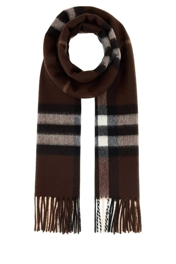 Burberry Embroidered Cashmere Scarf - Multicolor