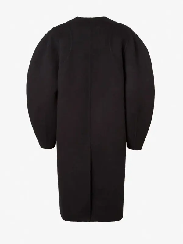 Fendi Ff` Double Wool Overcoat - Multicolor