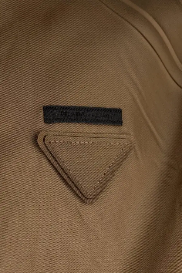 Prada Hooded Zip Up Jacket