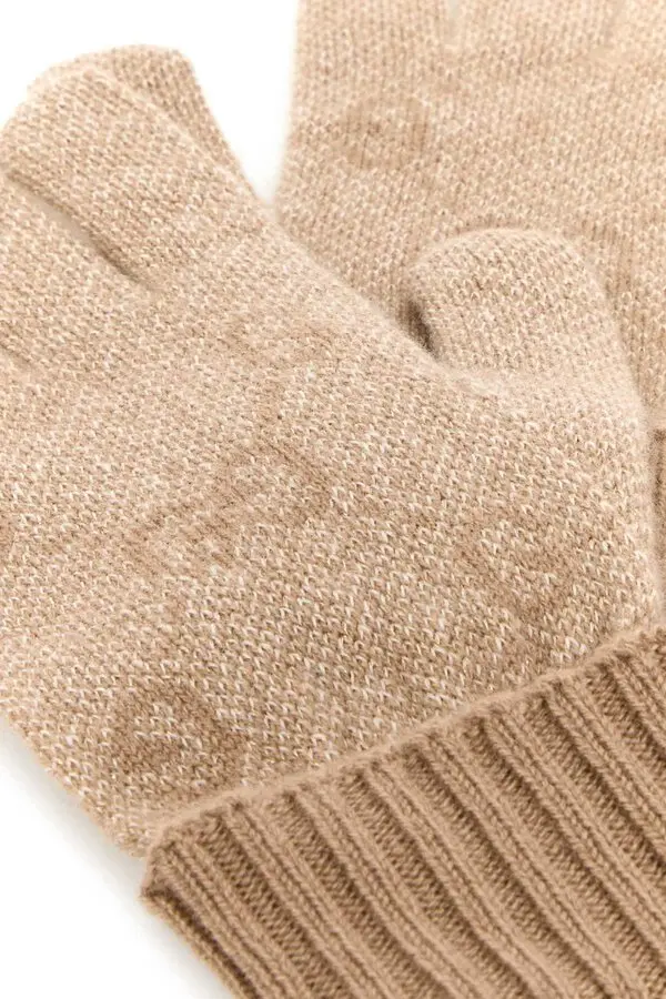 Gucci Beige Cashmere Blend Gloves