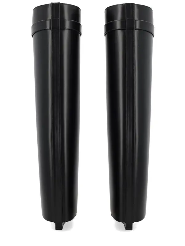 Givenchy Shark Pinch Leather Boots - Black