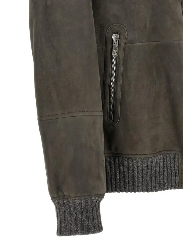 Brunello Cucinelli Leather Jacket