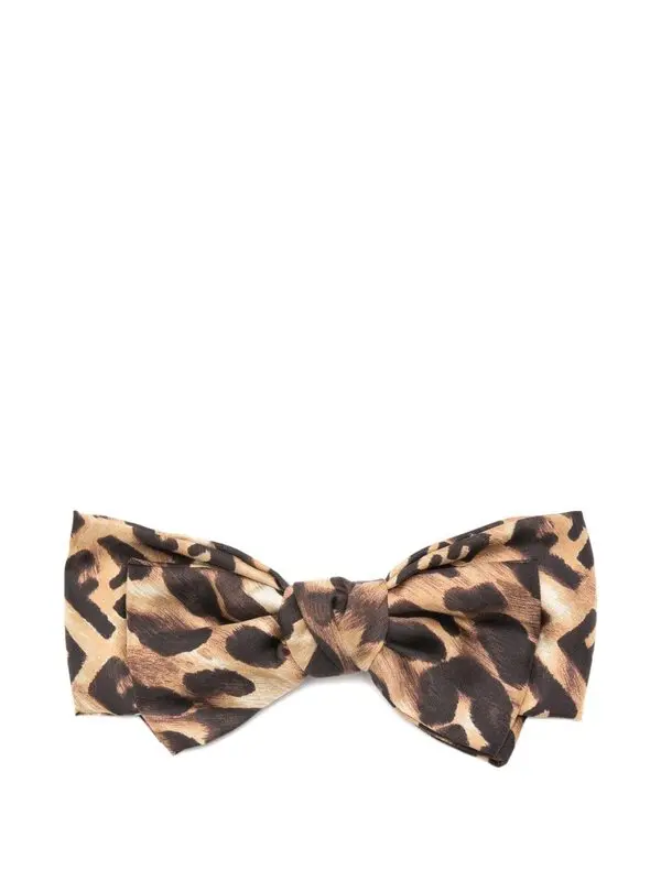Fendi Ff Bow Hair Clip - Multicolor